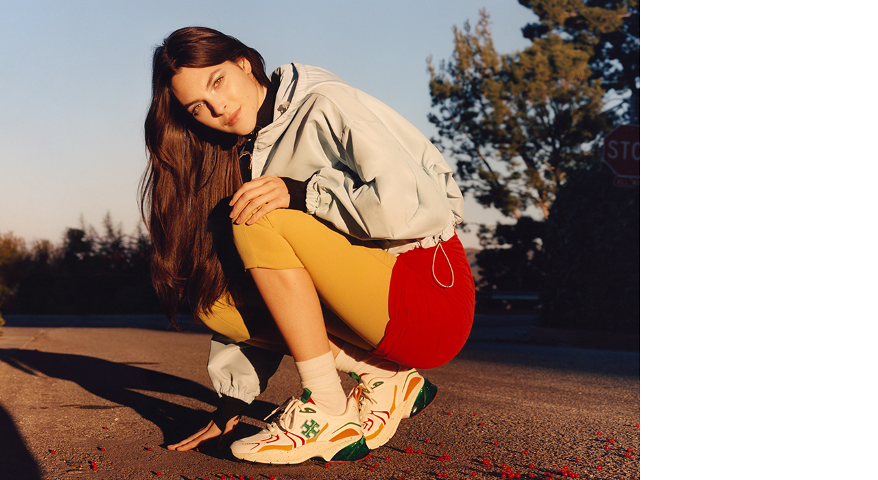 Saia Stretch Faille Wrap Gray Taupe - Tory Burch Br